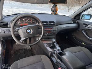 Grey BMW 318 2004 in Vilnius, with an engine capacity of 2.00 L and mileage of 336 thousand km for 1350 €, photo 10 on AUTOMOTO.COM.LV