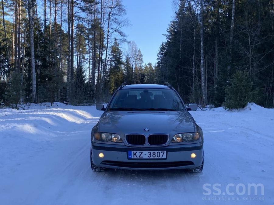 Grey BMW 318 2004 in Jurmala, with an engine capacity of 2.00 L and mileage of 348 thousand km for 2550 €, photo 6 on AUTOMOTO.COM.LV