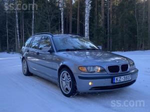 Grey BMW 318 2004 in Jurmala, with an engine capacity of 2.00 L and mileage of 348 thousand km for 2550 €, photo 7 on AUTOMOTO.COM.LV