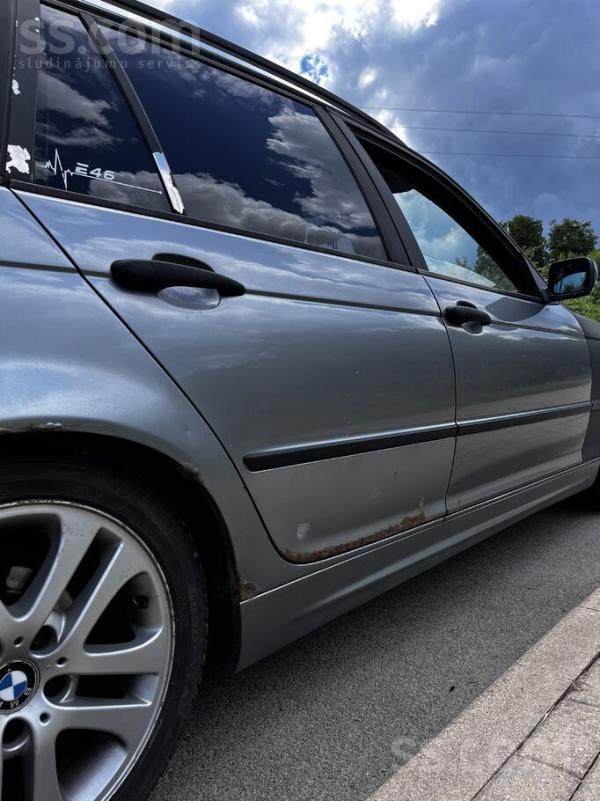 Pelēks BMW 318 2004 Liepāja, ar dzinēja tilpumu 2.00 L un nobraukumu 394 tūkst. km par 1400 €, foto 7 vietnē AUTOMOTO.COM.LV