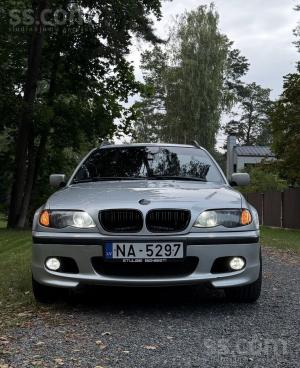 Grey BMW 318 2004 in Riga, with an engine capacity of 2.00 L and mileage of 342 thousand km for 2700 €, photo  on AUTOMOTO.COM.LV