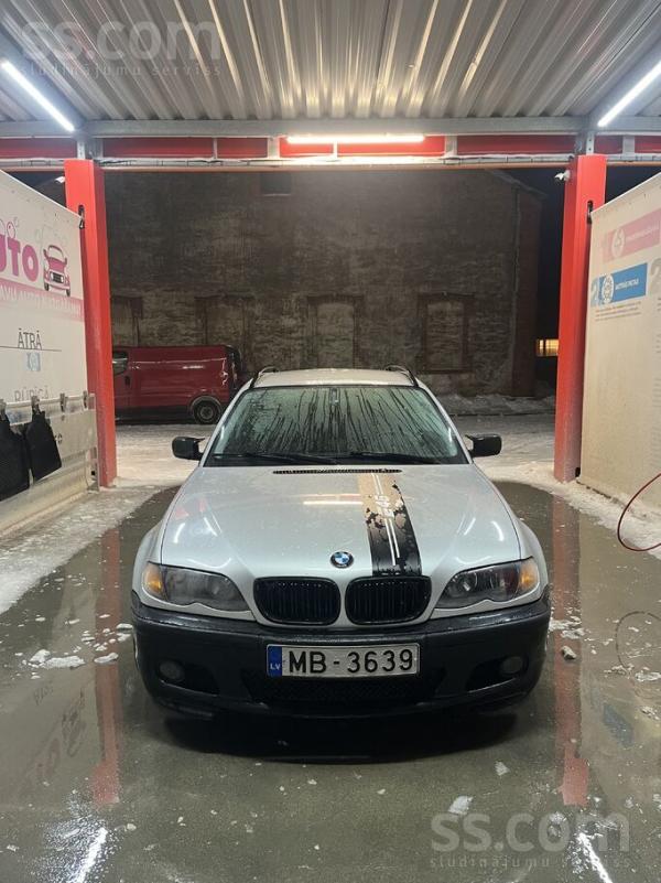 Grey BMW 318 2005 in Ludza, with an engine capacity of 2.00 L and mileage of 335 thousand km for 2200 €, photo 1 on AUTOMOTO.COM.LV