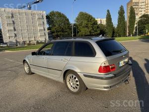 Grey BMW 318 2005 in Riga, with an engine capacity of 2.00 L and mileage of 349 thousand km for 2300 €, photo 3 on AUTOMOTO.COM.LV