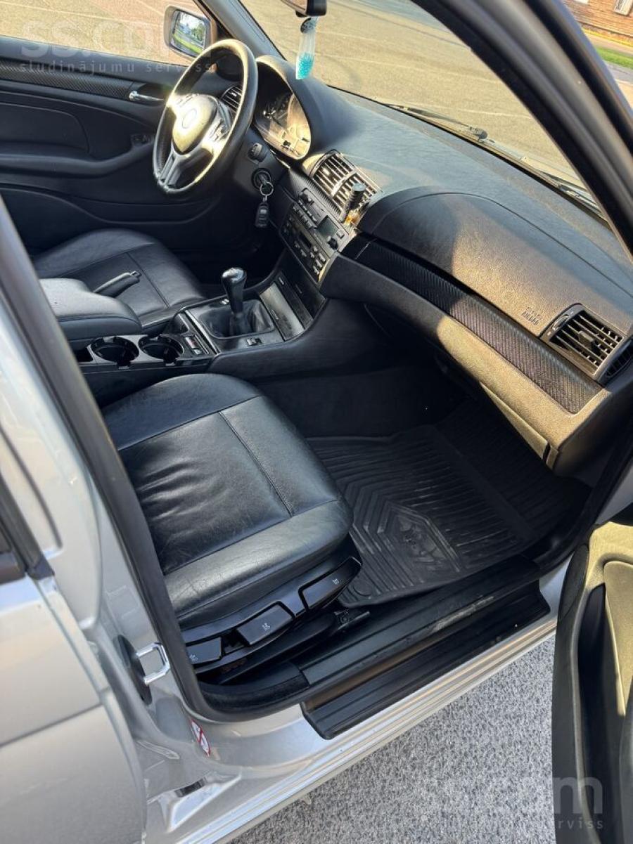 Grey BMW 318 2005 in Riga, with an engine capacity of 2.00 L and mileage of 349 thousand km for 2300 €, photo 11 on AUTOMOTO.COM.LV