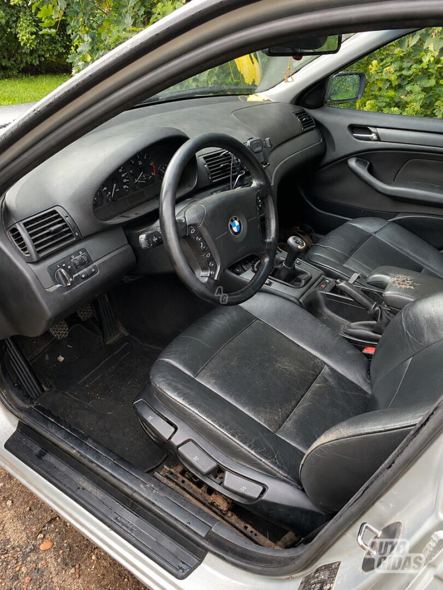 Pelēks BMW 318 2005 Kauņa, ar dzinēja tilpumu 2.00 L un nobraukumu 300 tūkst. km par 1100 €, foto 7 vietnē AUTOMOTO.COM.LV
