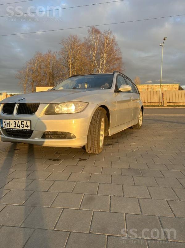 Grey BMW 318 2006 in Riga, with an engine capacity of 1.80 L and mileage of 386 thousand km for 2666 €, photo 1 on AUTOMOTO.COM.LV