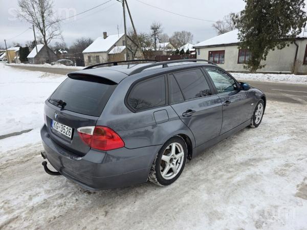 Grey BMW 318 2006 in Ventspils, with an engine capacity of 2.00 L and mileage of 377 thousand km for 3250 €, photo 7 on AUTOMOTO.COM.LV
