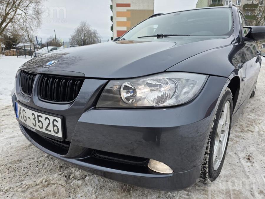 Grey BMW 318 2006 in Ventspils, with an engine capacity of 2.00 L and mileage of 377 thousand km for 3250 €, photo 9 on AUTOMOTO.COM.LV