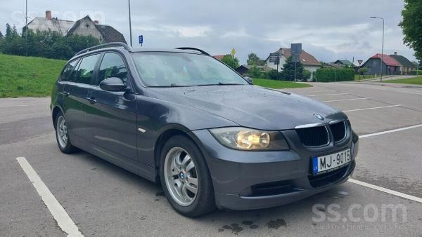 Pelēks BMW 318 2006 Alūksne, ar dzinēja tilpumu 2.00 L un nobraukumu 0 tūkst. km par 2250 €, foto 2 vietnē AUTOMOTO.COM.LV