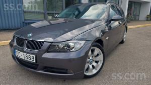 Grey BMW 318 2007 in Riga, with an engine capacity of 2.00 L and mileage of 388 thousand km for 3490 €, photo 2 on AUTOMOTO.COM.LV