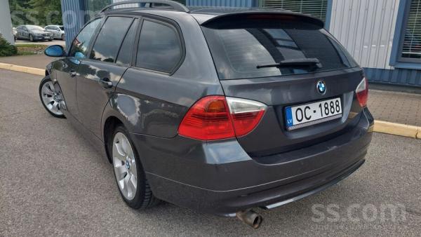 Grey BMW 318 2007 in Riga, with an engine capacity of 2.00 L and mileage of 388 thousand km for 3490 €, photo 6 on AUTOMOTO.COM.LV