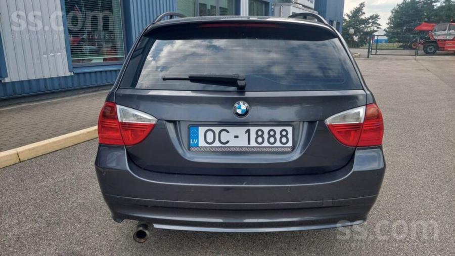 Grey BMW 318 2007 in Riga, with an engine capacity of 2.00 L and mileage of 388 thousand km for 3490 €, photo 14 on AUTOMOTO.COM.LV