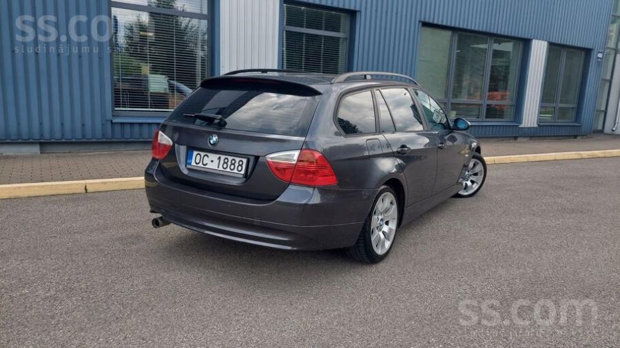 Grey BMW 318 2007 in Riga, with an engine capacity of 2.00 L and mileage of 388 thousand km for 3490 €, photo 21 on AUTOMOTO.COM.LV