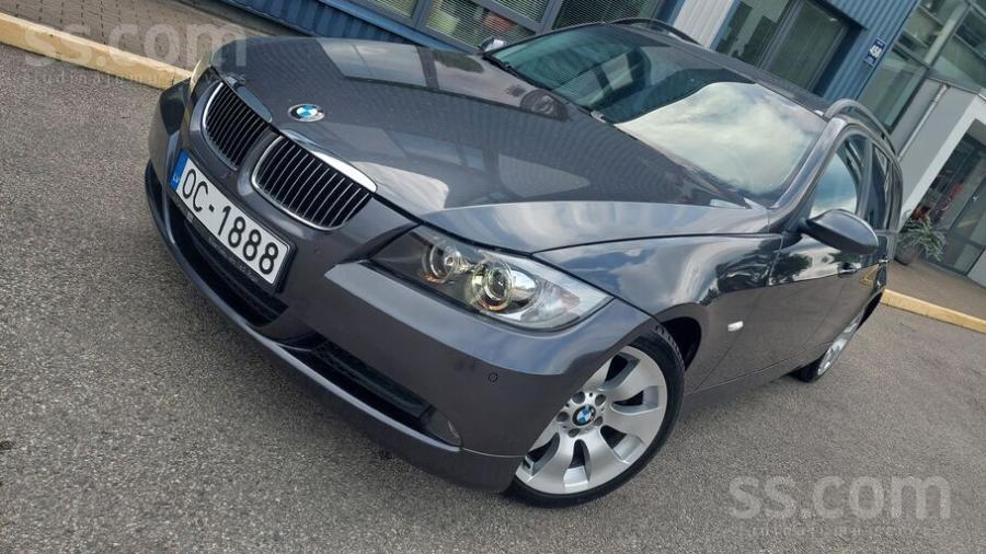 Grey BMW 318 2007 in Riga, with an engine capacity of 2.00 L and mileage of 388 thousand km for 3490 €, photo 29 on AUTOMOTO.COM.LV