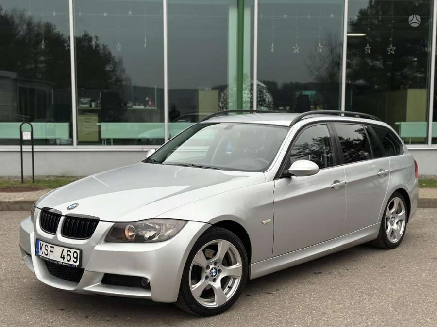 Grey BMW 318 2007 in Nemencine, with an engine capacity of 1.80 L and mileage of 329 thousand km for 2800 €, photo 1 on AUTOMOTO.COM.LV