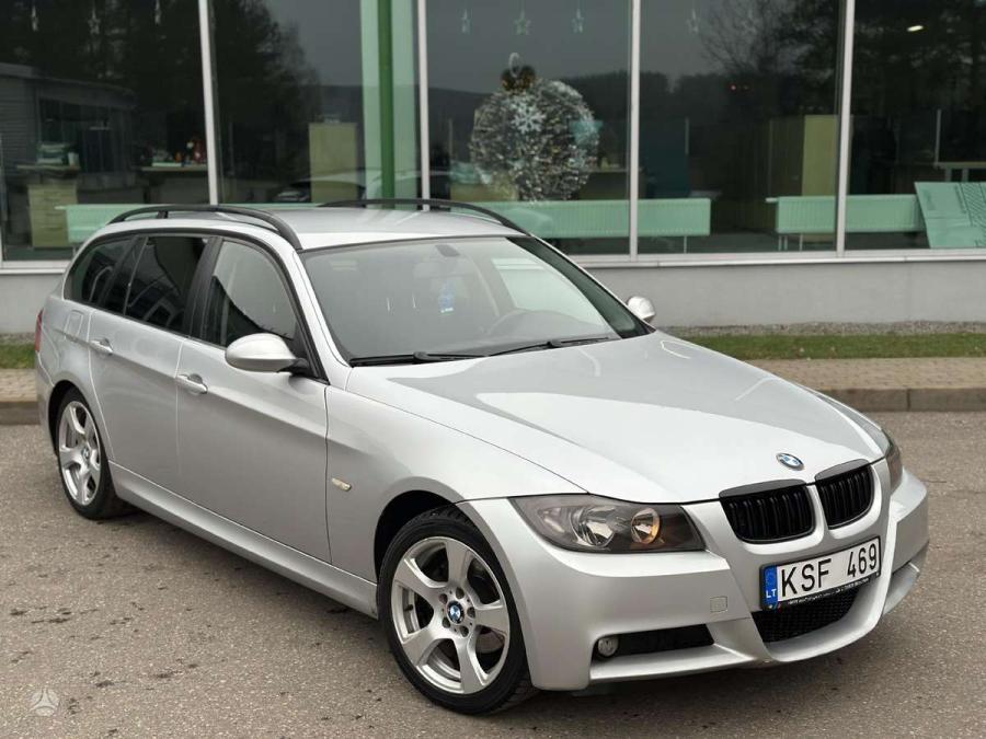 Grey BMW 318 2007 in Nemencine, with an engine capacity of 1.80 L and mileage of 329 thousand km for 2800 €, photo 3 on AUTOMOTO.COM.LV