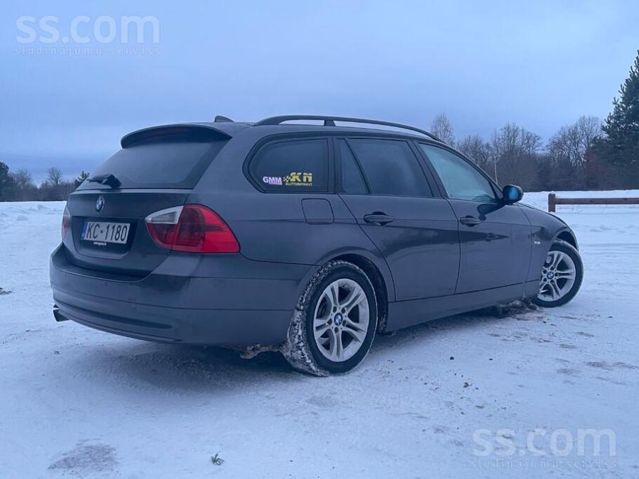 Pelēks BMW 318 2007 Kuldīga, ar dzinēja tilpumu 2.00 L un nobraukumu 330 tūkst. km par 3500 €, foto 3 vietnē AUTOMOTO.COM.LV