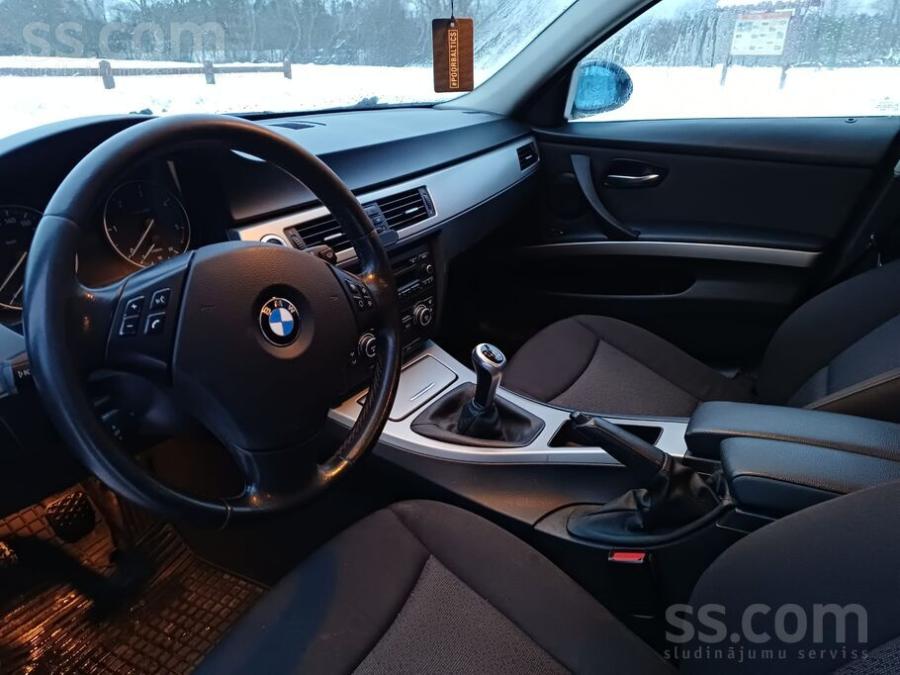 Pelēks BMW 318 2007 Kuldīga, ar dzinēja tilpumu 2.00 L un nobraukumu 330 tūkst. km par 3500 €, foto 9 vietnē AUTOMOTO.COM.LV