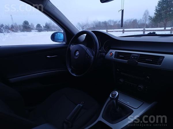 Pelēks BMW 318 2007 Kuldīga, ar dzinēja tilpumu 2.00 L un nobraukumu 330 tūkst. km par 3500 €, foto 10 vietnē AUTOMOTO.COM.LV