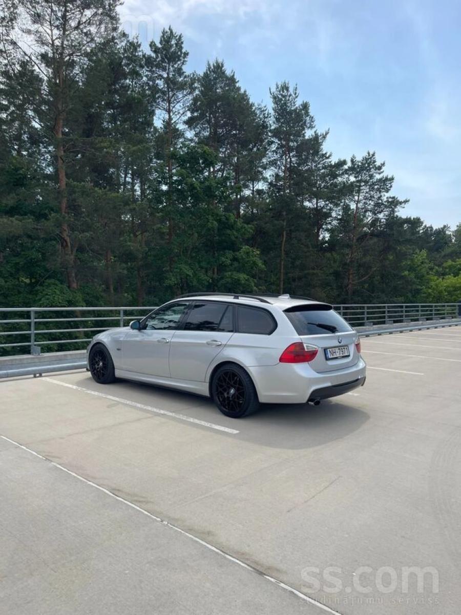 Grey BMW 318 2007 in Riga, with an engine capacity of 2.00 L and mileage of 366 thousand km for 4800 €, photo 10 on AUTOMOTO.COM.LV