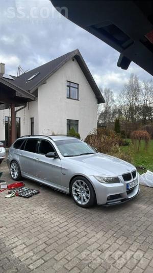 Grey BMW 318 2007 in Riga, with an engine capacity of 2.00 L and mileage of 366 thousand km for 4800 €, photo 21 on AUTOMOTO.COM.LV