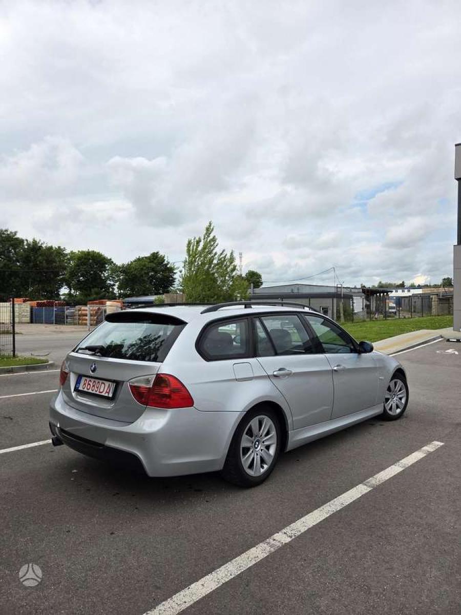 Grey BMW 318 2007 in Klaipeda, with an engine capacity of 2.00 L and mileage of 230 thousand km for 2600 €, photo 6 on AUTOMOTO.COM.LV