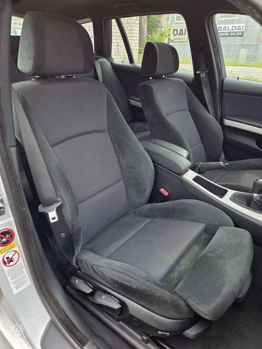 Grey BMW 318 2007 in Klaipeda, with an engine capacity of 2.00 L and mileage of 230 thousand km for 2600 €, photo 16 on AUTOMOTO.COM.LV