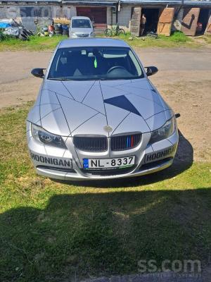 Grey BMW 318 2007 in Limbazi, with an engine capacity of 2.00 L and mileage of 0 thousand km for 2700 €, photo 5 on AUTOMOTO.COM.LV