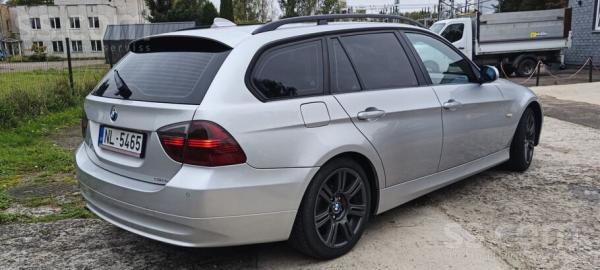 Grey BMW 318 2007 in Jelgava, with an engine capacity of 2.00 L and mileage of 386 thousand km for 4300 €, photo 3 on AUTOMOTO.COM.LV