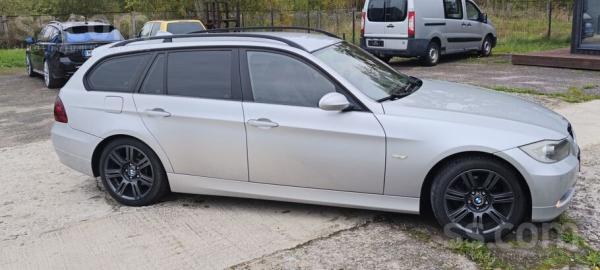 Grey BMW 318 2007 in Jelgava, with an engine capacity of 2.00 L and mileage of 386 thousand km for 4300 €, photo 8 on AUTOMOTO.COM.LV