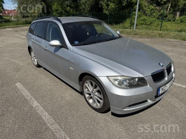 Grey BMW 318 2008 in Riga, with an engine capacity of 2.00 L and mileage of 409 thousand km for 1990 €, photo 1 on AUTOMOTO.COM.LV
