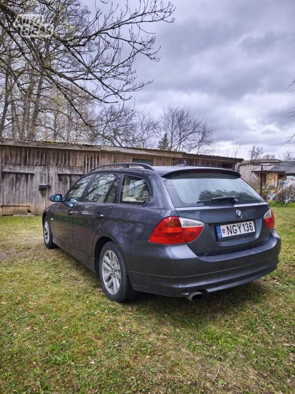 Grey BMW 318 2008 in Zarasai, with an engine capacity of 2.00 L and mileage of 353 thousand km for 1700 €, photo 4 on AUTOMOTO.COM.LV