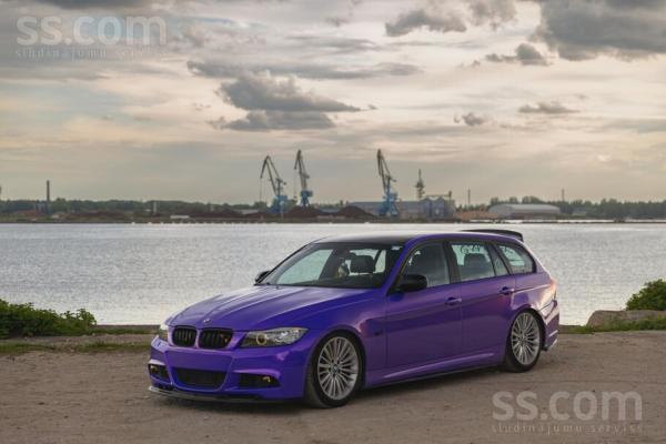 Grey BMW 318 2008 in Riga, with an engine capacity of 2.00 L and mileage of 338 thousand km for 7200 €, photo 1 on AUTOMOTO.COM.LV