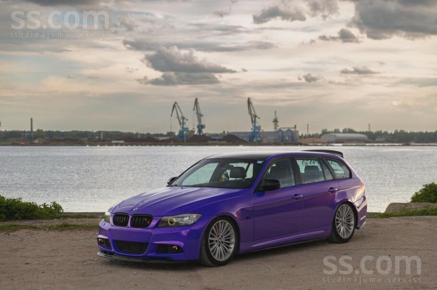 Grey BMW 318 2008 in Riga, with an engine capacity of 2.00 L and mileage of 338 thousand km for 7200 €, photo 1 on AUTOMOTO.COM.LV