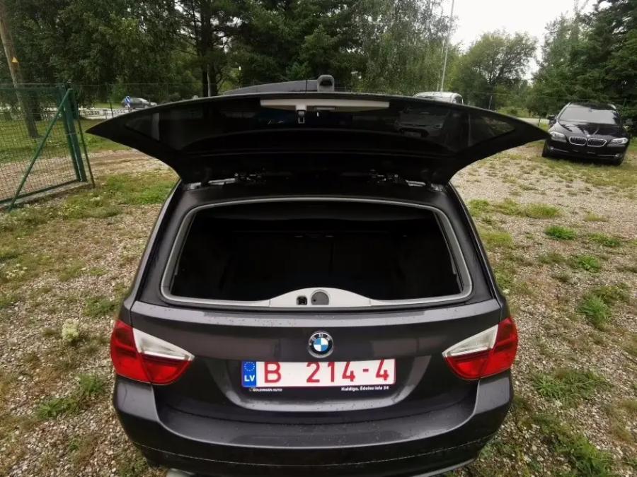 Grey BMW 318 2008 in Kuldiga, with an engine capacity of 2.00 L and mileage of 242 thousand km for 5100 €, photo 19 on AUTOMOTO.COM.LV