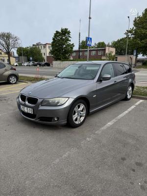 Grey BMW 318 2008 in Klaipeda, with an engine capacity of 2.00 L and mileage of 300 thousand km for 4497 €, photo  on AUTOMOTO.COM.LV