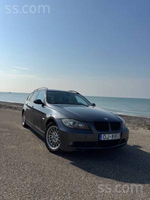 Grey BMW 318 2008 in Riga, with an engine capacity of 2.00 L and mileage of 252 thousand km for 2700 €, photo  on AUTOMOTO.COM.LV