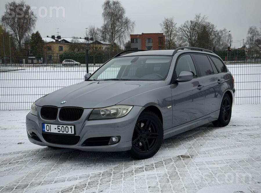 Grey BMW 318 2009 in Jelgava, with an engine capacity of 2.00 L and mileage of 311 thousand km for 4999 €, photo 3 on AUTOMOTO.COM.LV