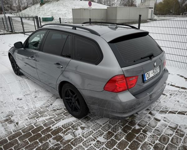 Grey BMW 318 2009 in Jelgava, with an engine capacity of 2.00 L and mileage of 311 thousand km for 4999 €, photo 8 on AUTOMOTO.COM.LV