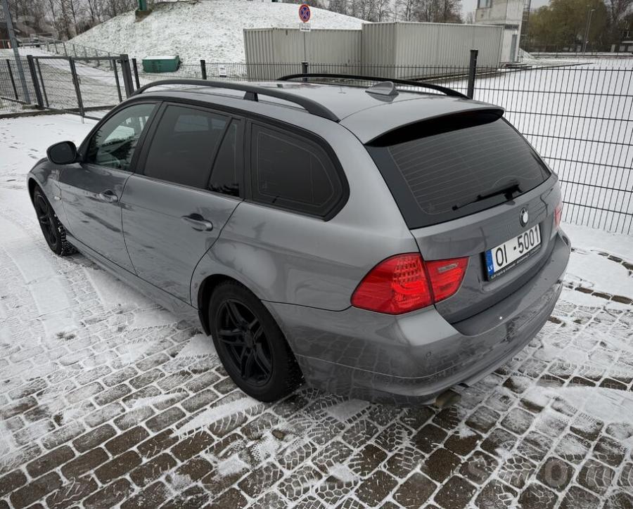 Grey BMW 318 2009 in Jelgava, with an engine capacity of 2.00 L and mileage of 311 thousand km for 4999 €, photo 8 on AUTOMOTO.COM.LV