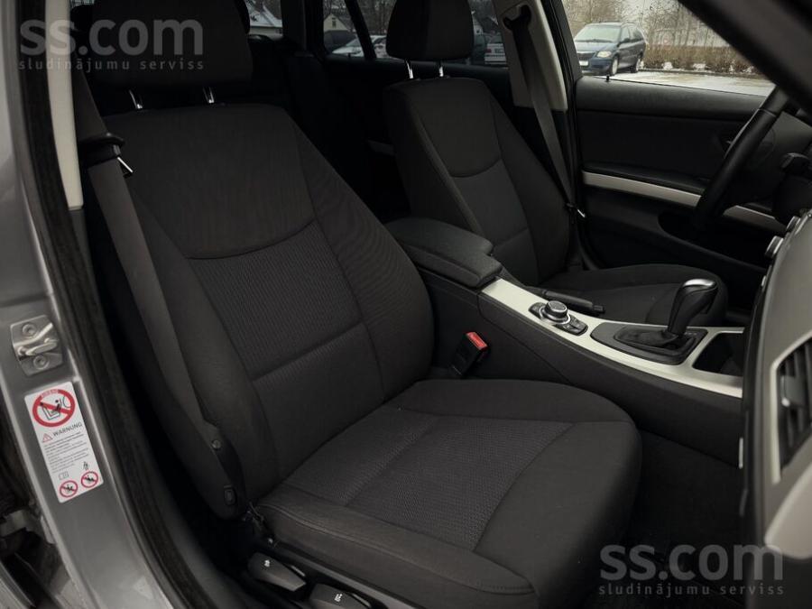 Grey BMW 318 2009 in Jelgava, with an engine capacity of 2.00 L and mileage of 311 thousand km for 4999 €, photo 24 on AUTOMOTO.COM.LV