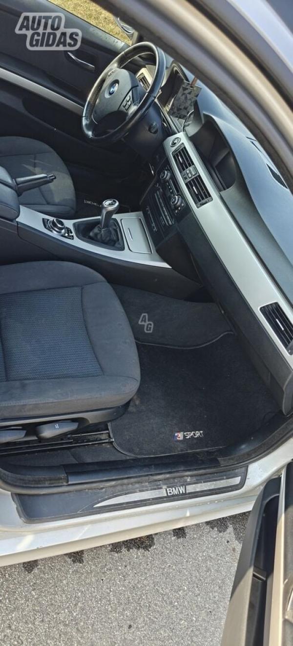 Grey BMW 318 2009 in Kaunas, with an engine capacity of 2.00 L and mileage of 462 thousand km for 2900 €, photo 7 on AUTOMOTO.COM.LV