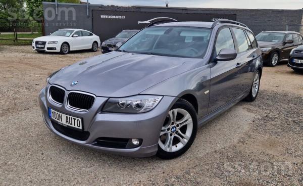 Grey BMW 318 2009 in Liepaja, with an engine capacity of 2.00 L and mileage of 332 thousand km for 4990 €, photo 1 on AUTOMOTO.COM.LV