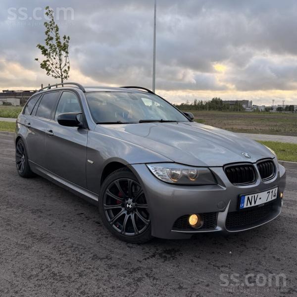 Grey BMW 318 2009 in Liepaja, with an engine capacity of 2.00 L and mileage of 341 thousand km for 3300 €, photo 2 on AUTOMOTO.COM.LV