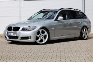 Grey BMW 318 2009 in Riga, with an engine capacity of 2.00 L and mileage of 388 thousand km for 4495 €, photo  on AUTOMOTO.COM.LV