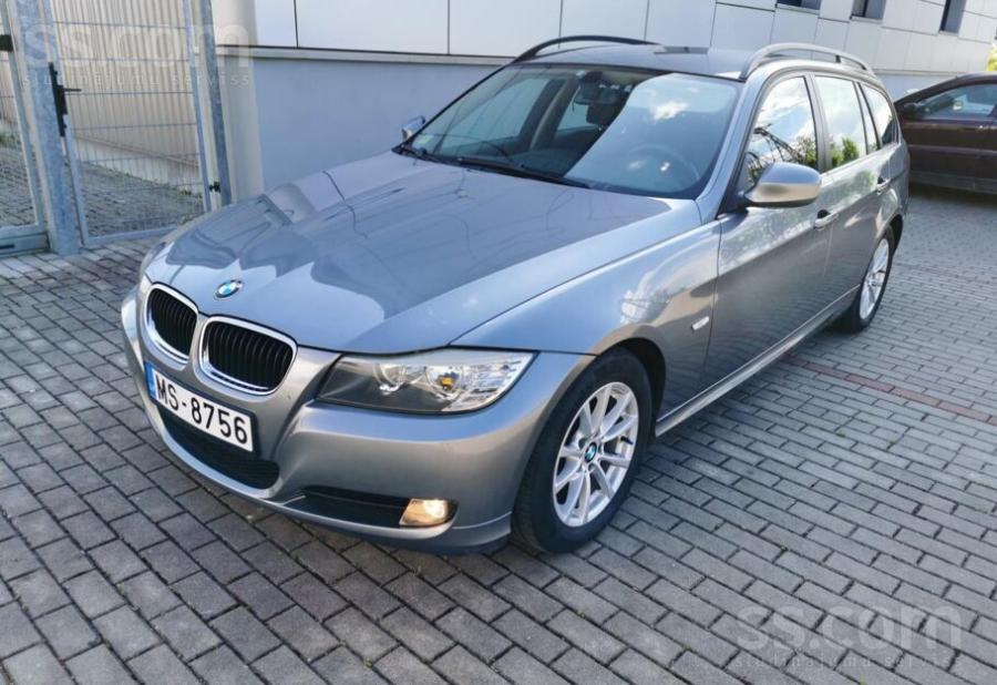 Grey BMW 318 2009 in Tukums, with an engine capacity of 2.00 L and mileage of 350 thousand km for 4999 €, photo 1 on AUTOMOTO.COM.LV