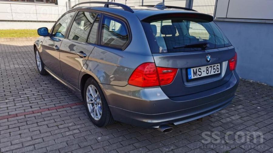 Grey BMW 318 2009 in Tukums, with an engine capacity of 2.00 L and mileage of 350 thousand km for 4999 €, photo 7 on AUTOMOTO.COM.LV