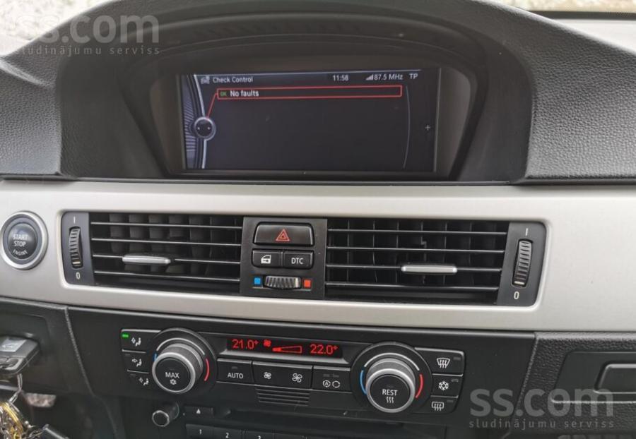 Grey BMW 318 2009 in Tukums, with an engine capacity of 2.00 L and mileage of 350 thousand km for 4999 €, photo 13 on AUTOMOTO.COM.LV