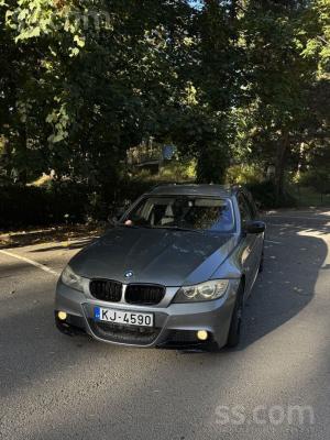 Grey BMW 318 2009 in Riga, with an engine capacity of 2.00 L and mileage of 335 thousand km for 4500 €, photo 3 on AUTOMOTO.COM.LV