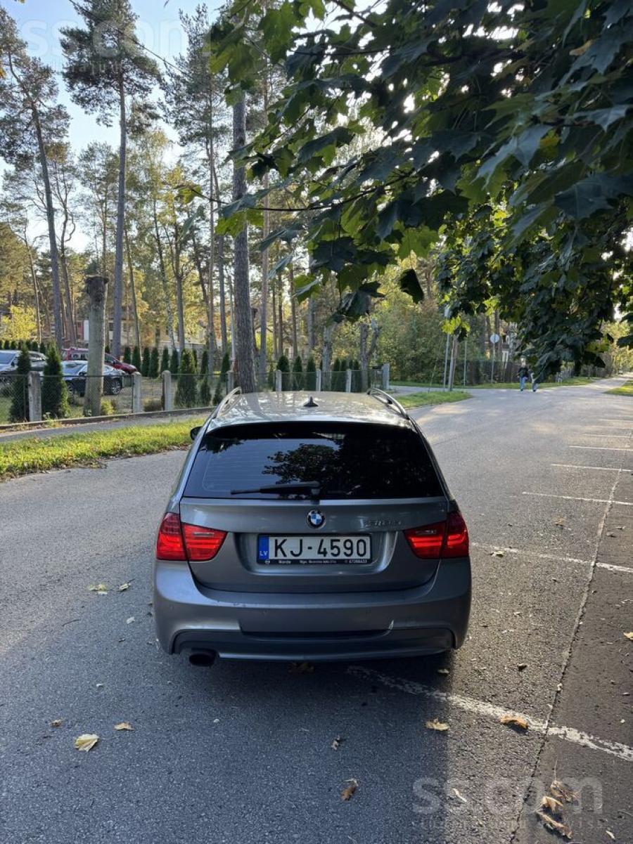 Grey BMW 318 2009 in Riga, with an engine capacity of 2.00 L and mileage of 335 thousand km for 4500 €, photo 6 on AUTOMOTO.COM.LV
